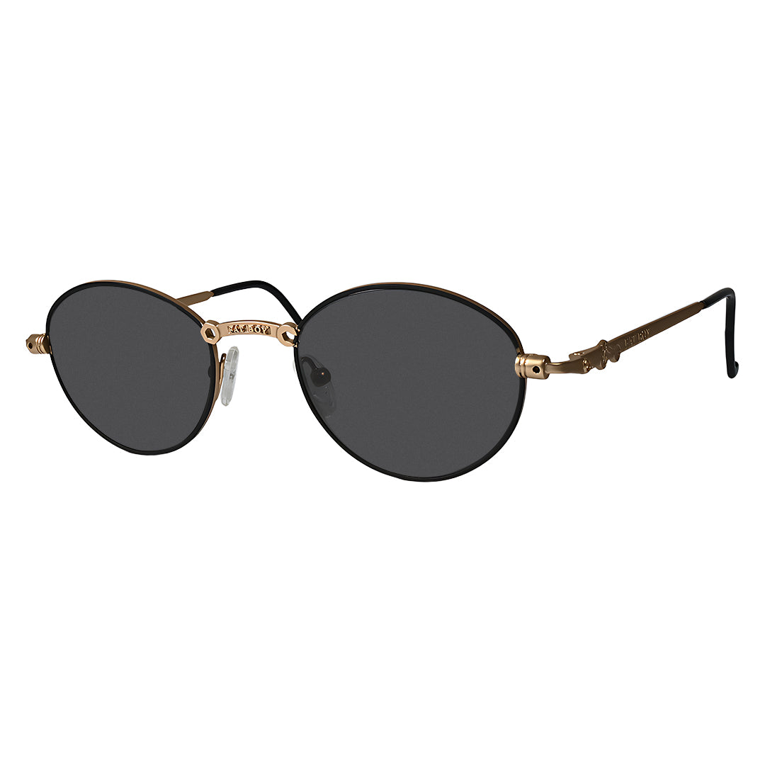 Square Gold Sunglasses for Men – Metal Frame Shades - Optical Mart ...
